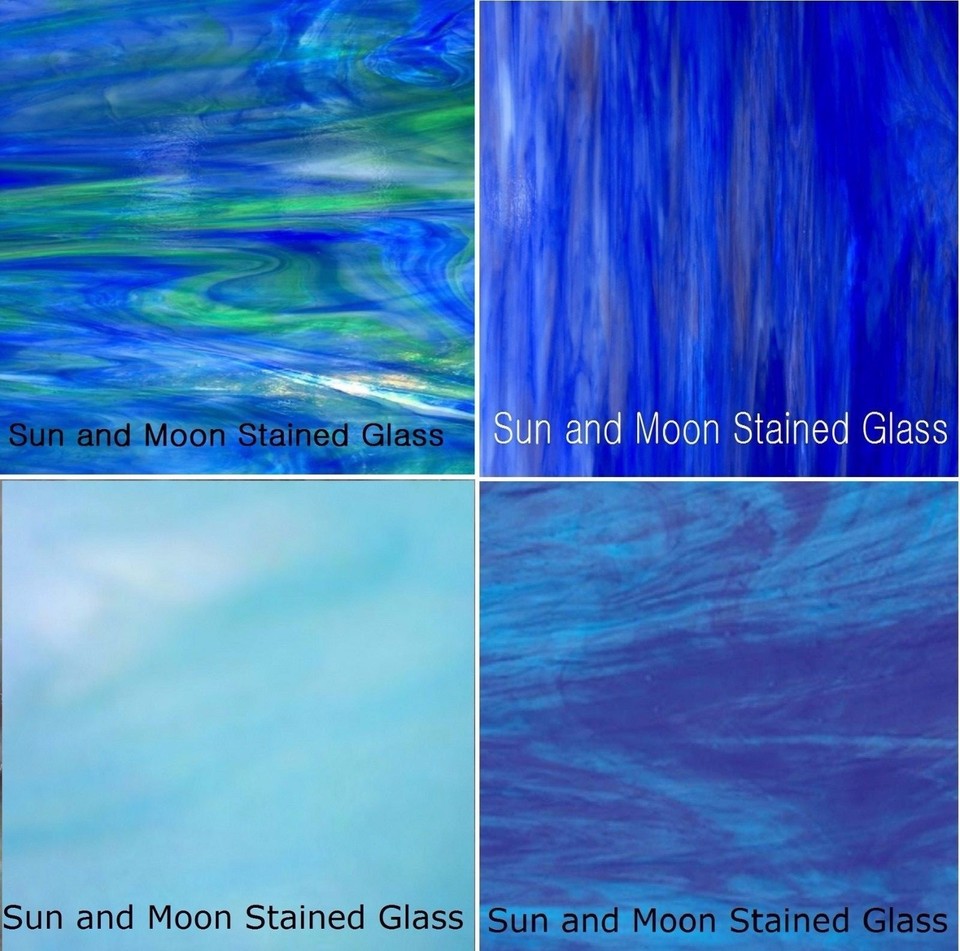 Stained Glass sheets - Spectrum & Wissmach All Glass Variety packs_Free ...