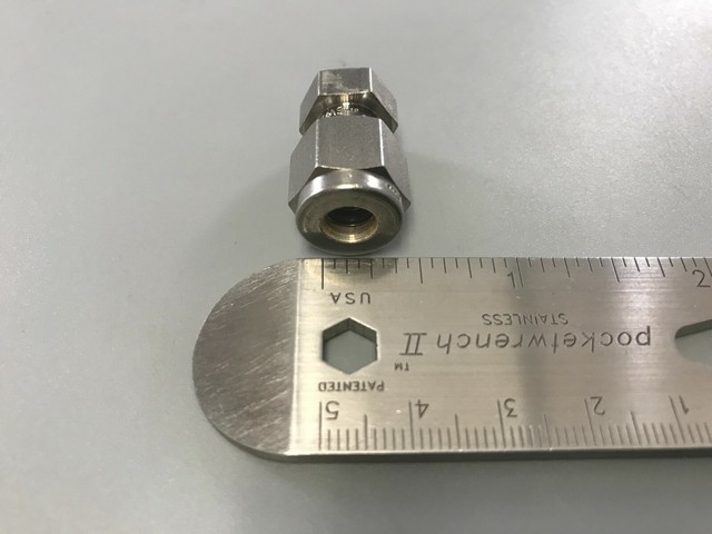 Swagelok Ss-400-c Stainless Steel Cap for 1/4" Tubing Tube OD 2pc for ...