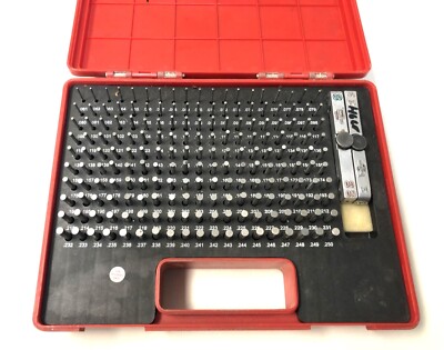 MHC Industrial Supply M1 Minus 190pcs Pin Gage M1 0.061''-0.250'' | eBay