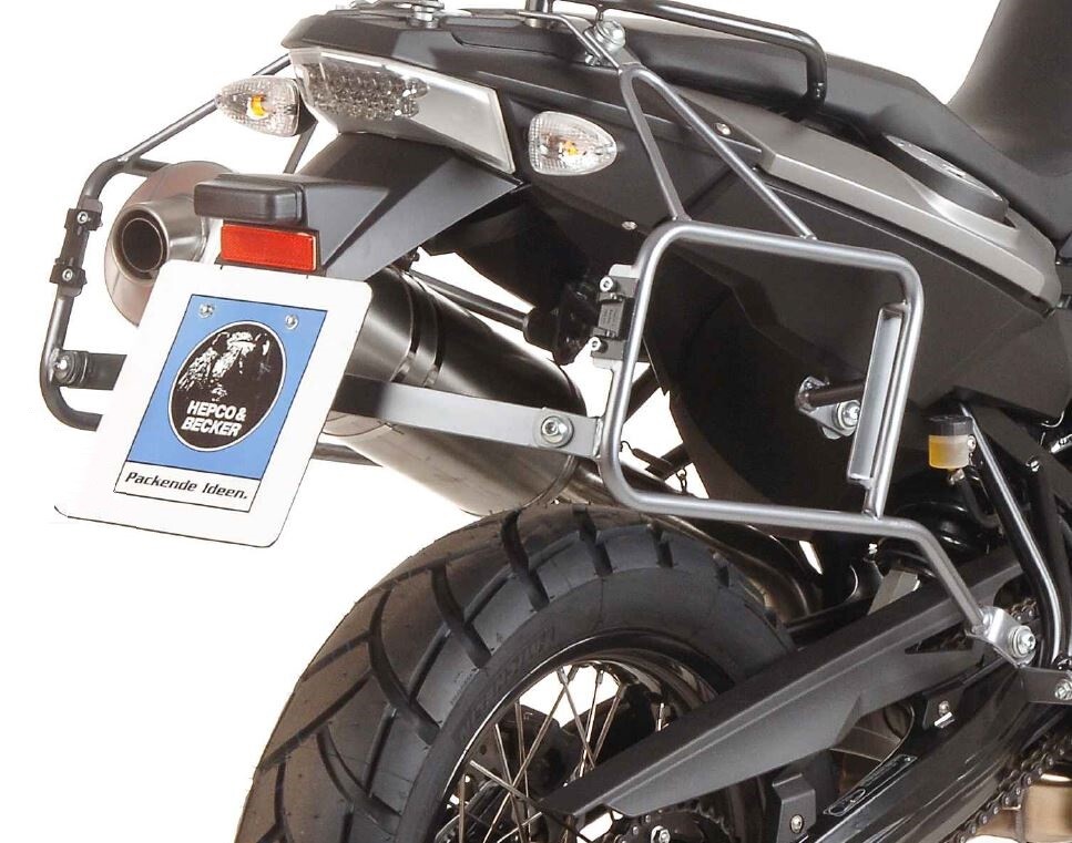 BMW F800GS Pannier Frames - Black BY HEPCO & BECKER (2008-2016) | eBay UK