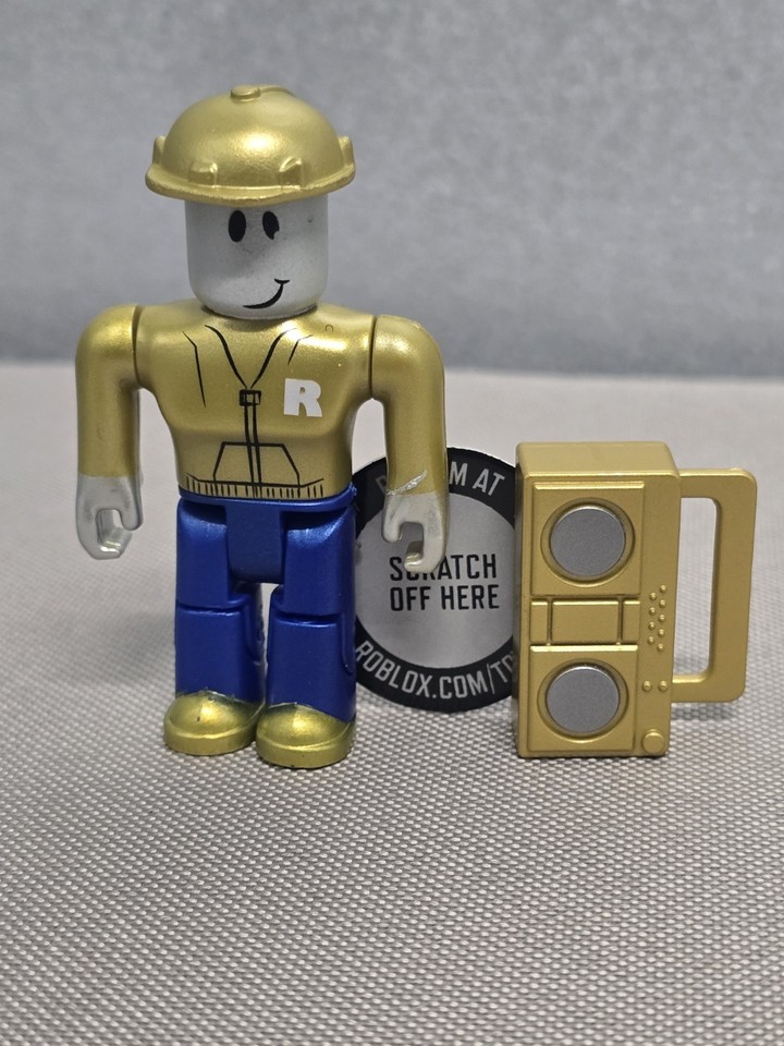 Roblox Rare Golden Mr Robot Virtual Item Scratch Off Code & Gold ...