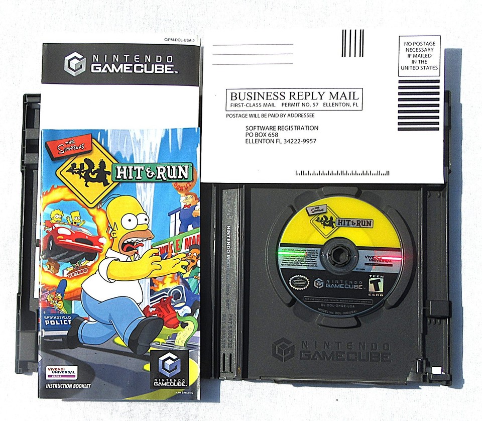 The Simpsons Hit and Run - GameCube Game - CIB - Original Owner | eBay