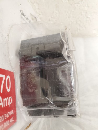 *NEW* GE 70 Amp 2 in. Double-Pole Circuit Breaker (THQL2170P) *LOOSE ...