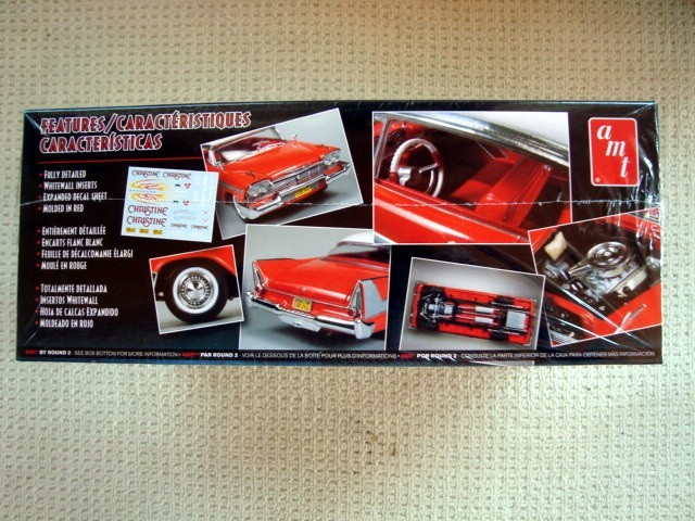 AMT 1958 Plymouth "CHRISTINE" model kit # 801 in 1/25 scale | eBay