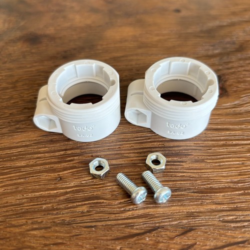 2 x Danfoss RA Radiator Valve Adapter for Honeywell Evohome HR92 91 ...