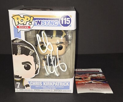 Chris Kirkpatrick Signed Autographed NSync Funko JSA COA | eBay
