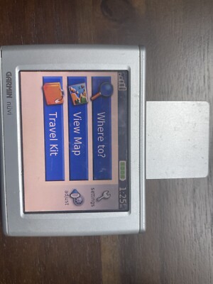 Garmin Nuvi 350 NA Silver 3.5" GPS Car Navigation System Unit ...