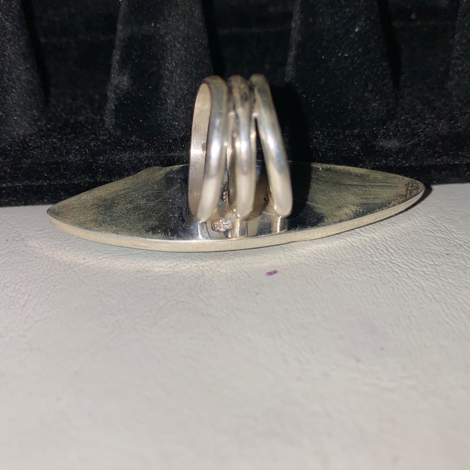 Ring Turquoise Sterling Silver Size 7 Mine Finds Jay King DTR China 925 ...