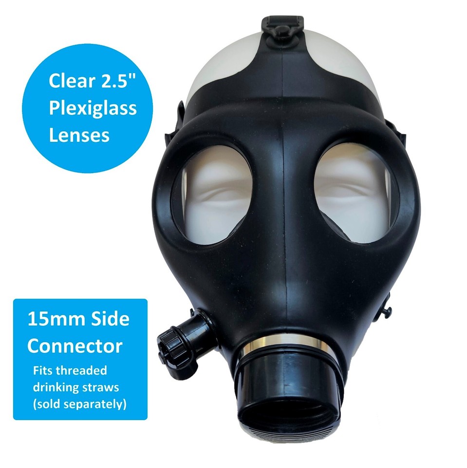 Kyng Tactical Israeli 4-PACK Respirator Gas Mask w/ Sealed 40mm Filter ...