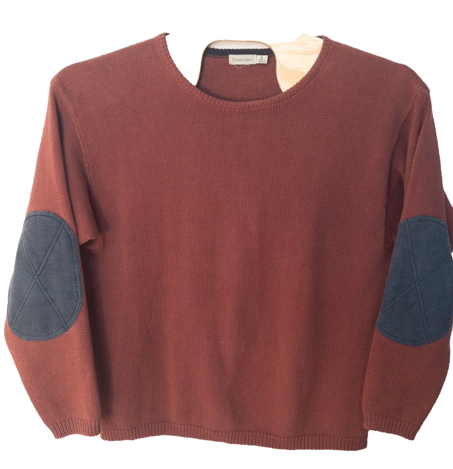 Vintage Early mid 1990’s Calvin Klein Sweater Arm Pat… - Gem