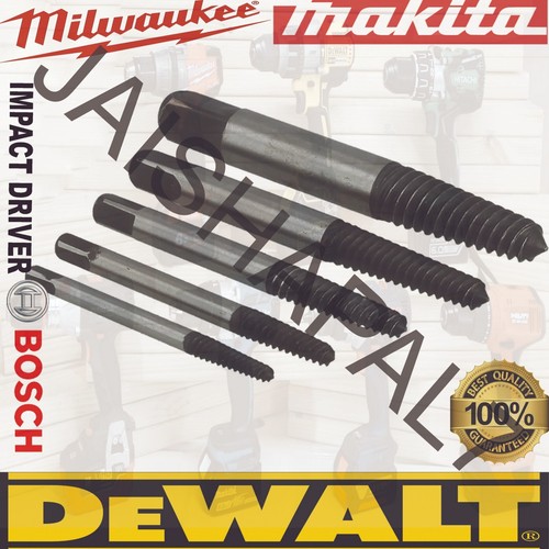 Stud Screw Extractor Broken Snapped Bolts Remove Repair 3mm-19mm DEWALT ...