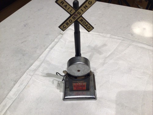 Vintage 1940s MARX Model Railroad Crossing Bell | eBay