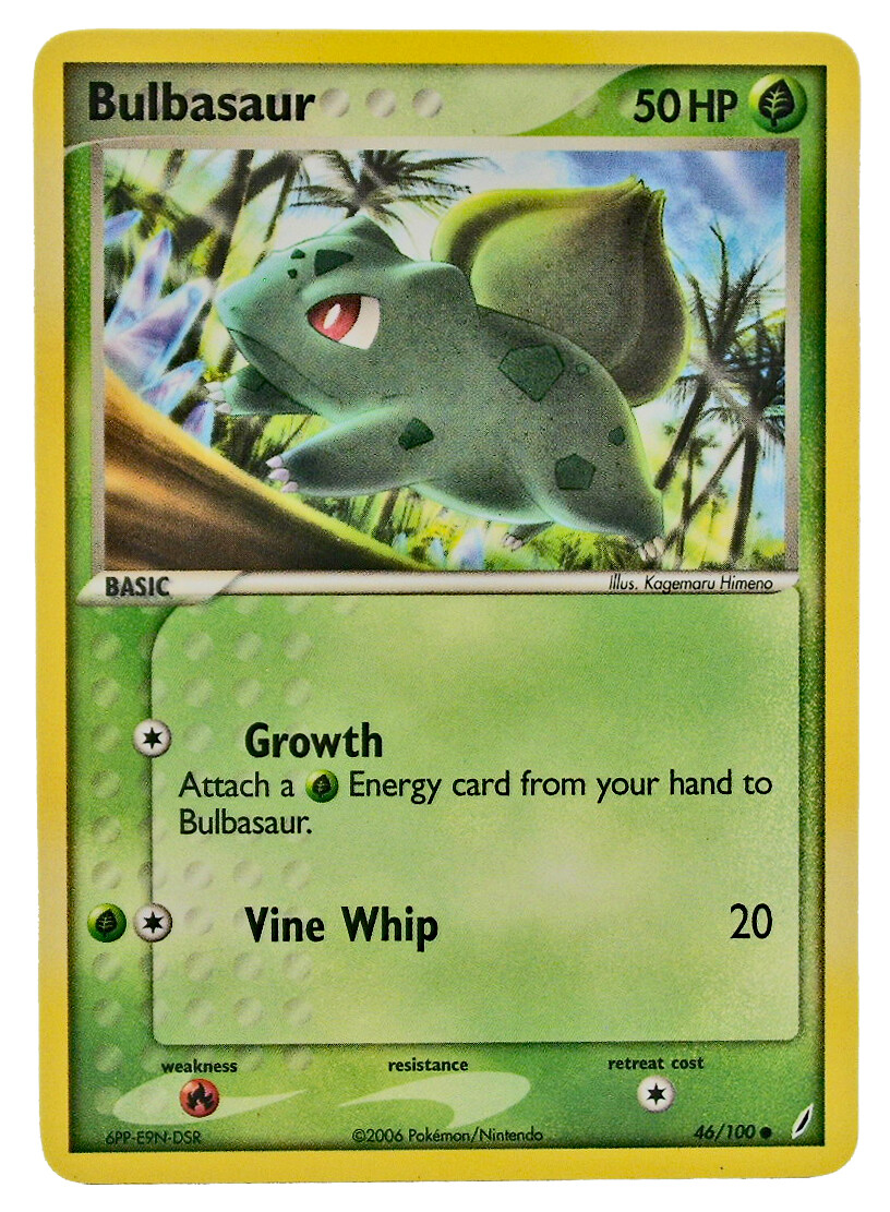 Bulbasaur Card Ex