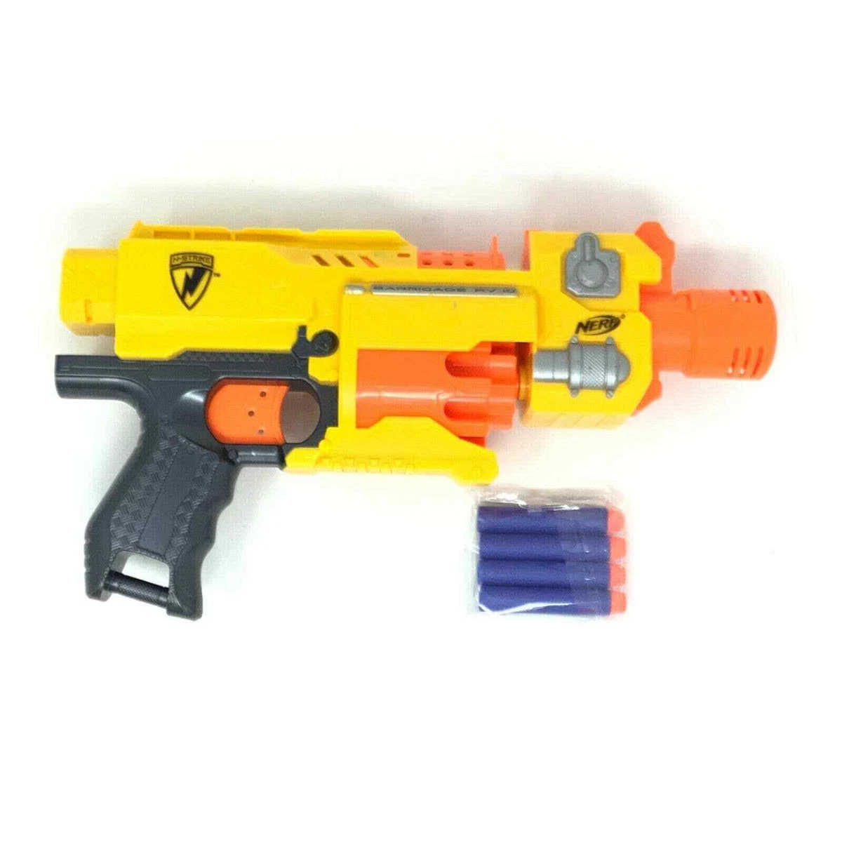 Barricade RV-10 (NERF N-Strike Semi-Automatic Revolver Dart, 58% OFF