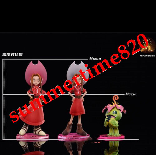 MIMAN Studio Digimon TACHIKAWA MIMI Resin Statue 12cm Pre-order Palmon ...