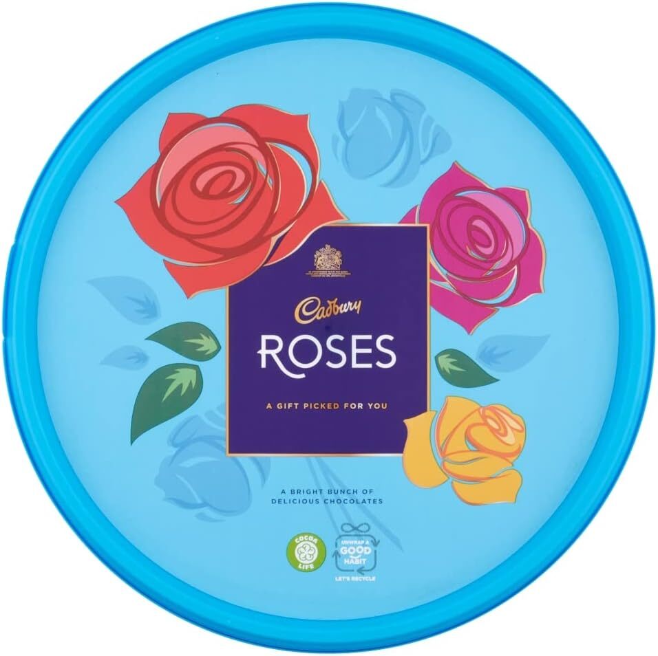 3x Cadbury Roses Tub, OFFICIAL, Assortment of Chocolates 550g | eBay UK