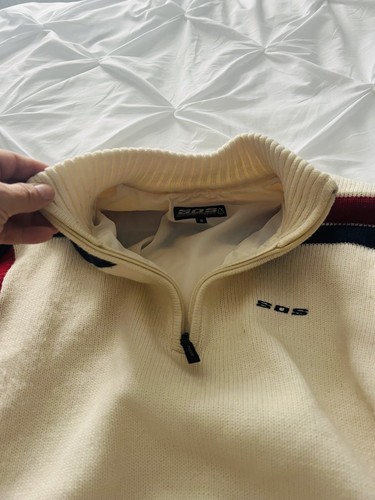 SOS Sportswear Of Sweden Vintage Mens Ski Jumper Sweater fully lined ...