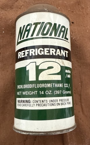 National Refrigerant R12 Freon For Auto/Air 12 Oz 1 14 Oz Can | eBay