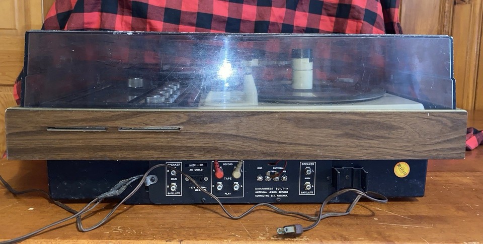 ELECTROPHONIC Solid State Modular Stereo System PKT-214E Turntable 8 ...