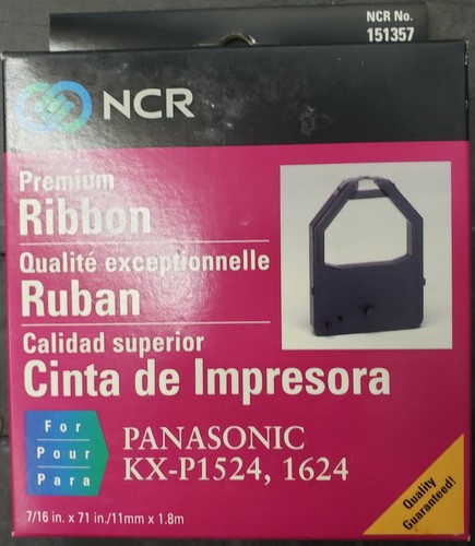 NCR Premium Ribbon 151357 for Panasonic KX-P1524 1624 FAST SHIP FROM ...