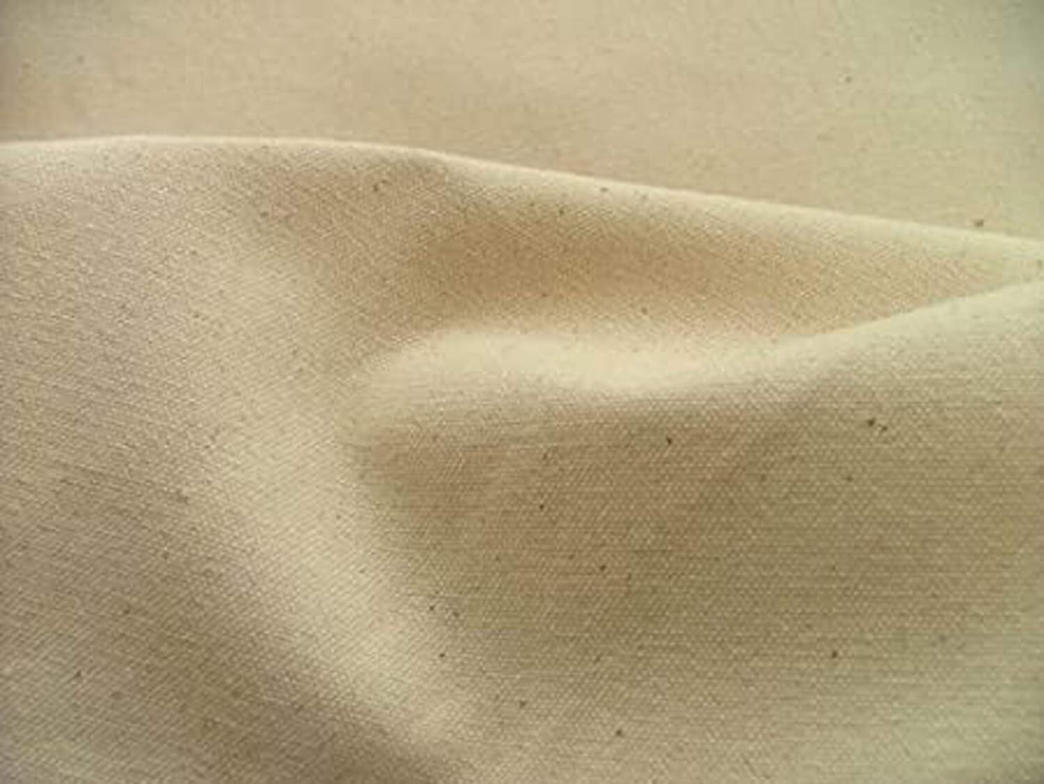 100% Cotton Heavy Weight Calico Canvas Natural Artist Duck Fabric ...