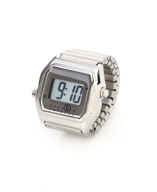 MM6 Maison Margiela TIMEX Digital Watch T80 ring watch S/M M/L 2 sizes ...