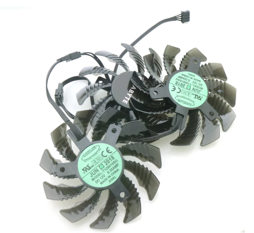 Cooler Fan For Gigabyte GTX 970 Windforce G1 3pcs 4pin T128010SU ...