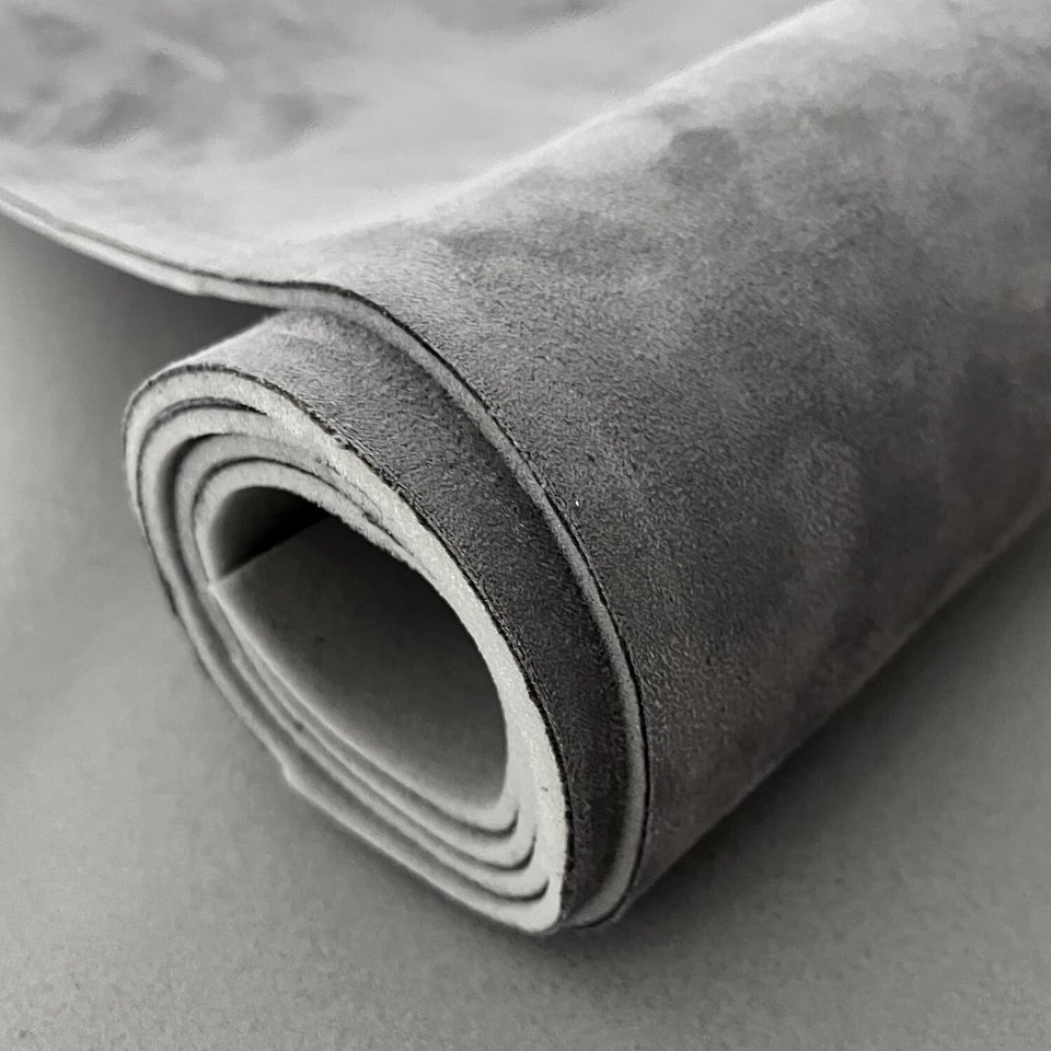 Gray Suede Headliner Fabric Material 60"x60" Car Interior Roof Liner ...