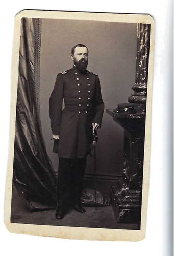 Civil War CDV, Union Major/Col with Sword Bendann Bros Baltimore | eBay