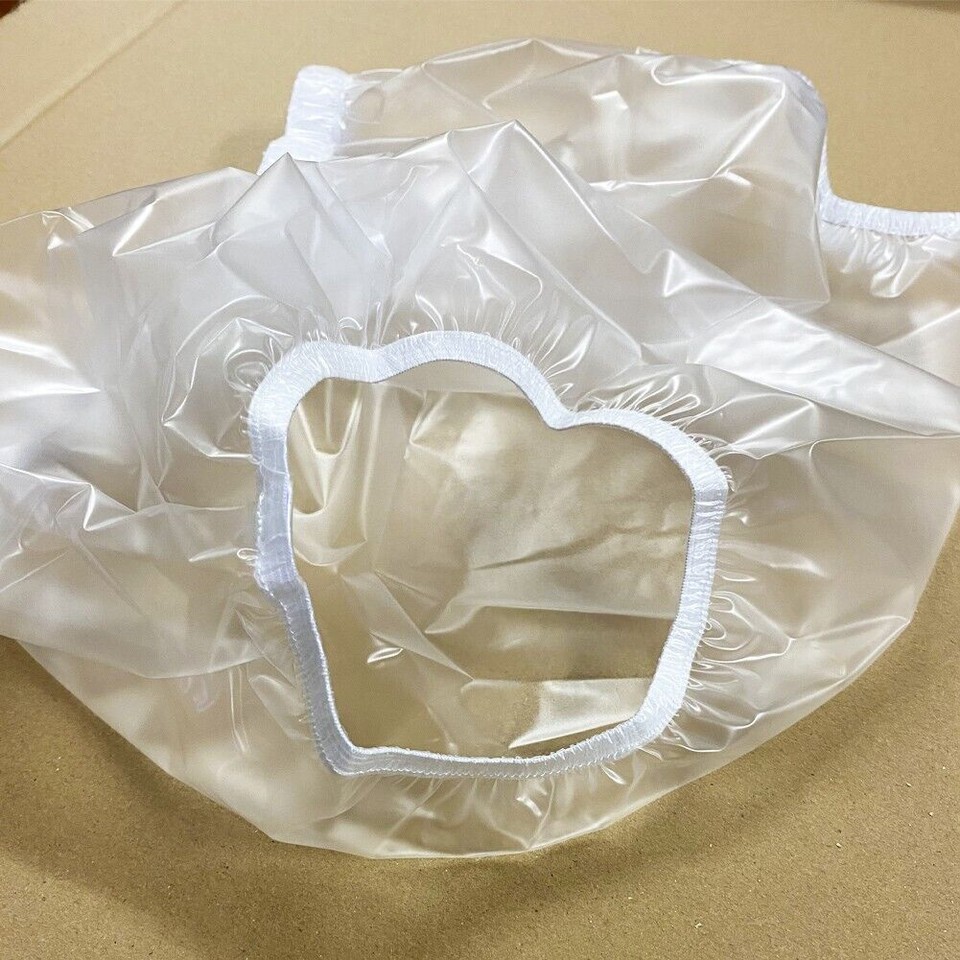 5*Size sized adult baby pvc plastic pants soft rubbers diaper terry ...