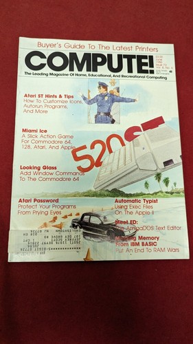 Compute! Magazine Vintage Computing April 1986 Issue 73 Vol. 8 No. 6 ...