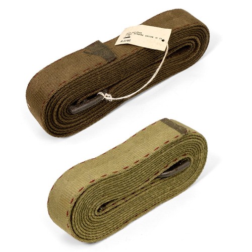 Original US Army Parachute Strap Khaki with D-Ring- 1945- Khaki Cotton ...