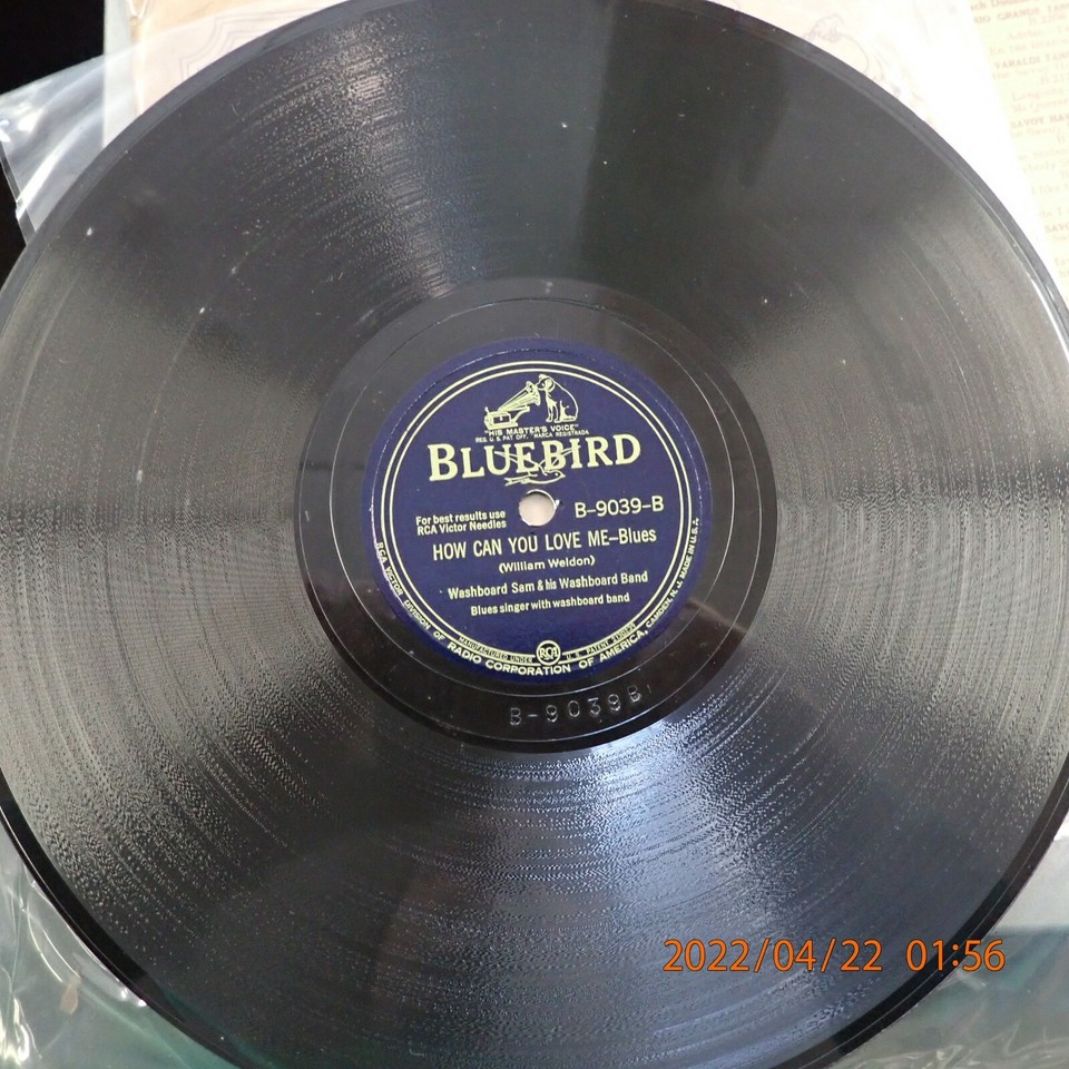 78 Washboard Sam Bluebird B-9039 River Hip Mama / How Can You Love Me ...