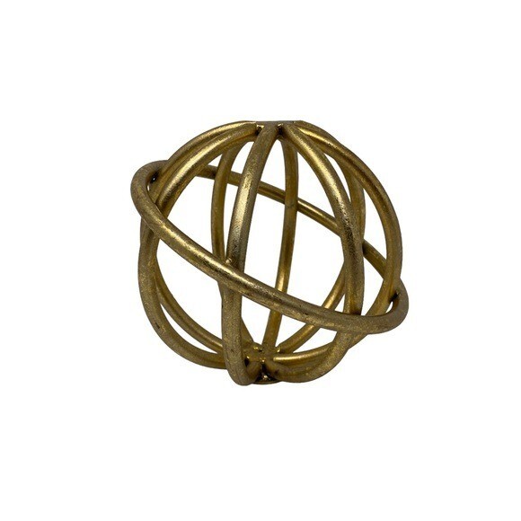 Assorted | Gold | Metal Spheres | Home Decor | Set of 3 | eBay