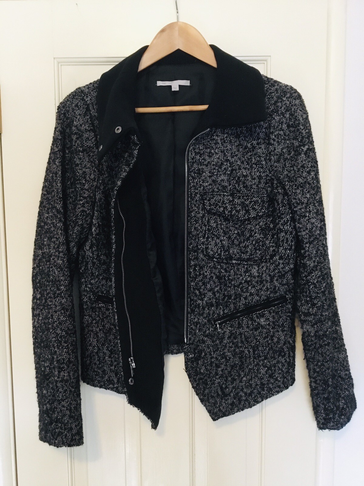 GAP Black Jacket Winter Sz S | eBay