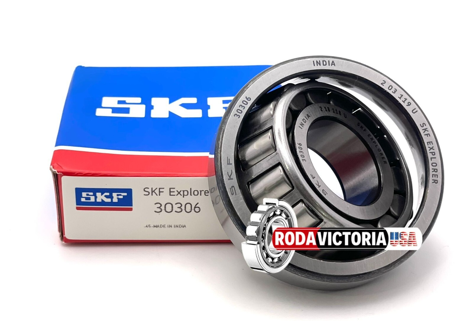 SKF 30306 TAPERED ROLLER BEARING 30x72x20.75 mm | BR30306 | Aftermarket ...