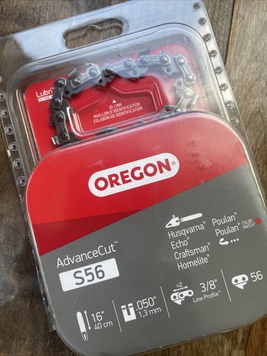 Oregon S56 AdvanceCut 16-Inch Chainsaw Chain Fits Craftsman Echo ...