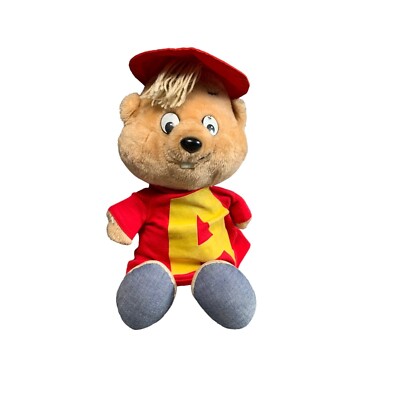 Vintage 1983 Alvin and The Chipmunks Plush Doll with Red Cap & Shirt | eBay