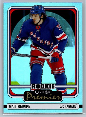 Matt Rempe 2024-25 O-Pee-Chee OPC Premier RC Card #P-79 ROOKIE RC | eBay