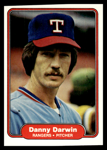 1982 Fleer #315 Danny Darwin Texas Rangers | eBay