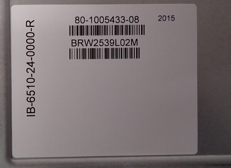 IBM SAN48B-5 2498-F48 6510 48x 16Gb FC Port Switch 36-Port Active ...