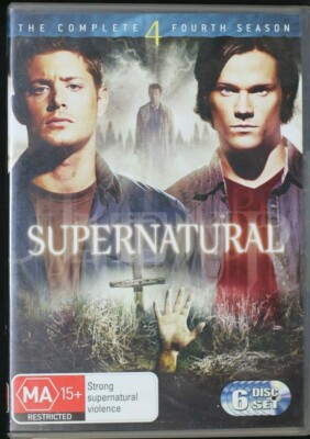 SUPERNATURAL THE COMPLETE FORTH SEASON DVD (6 DISC SET) - DVD [Region 4 ...