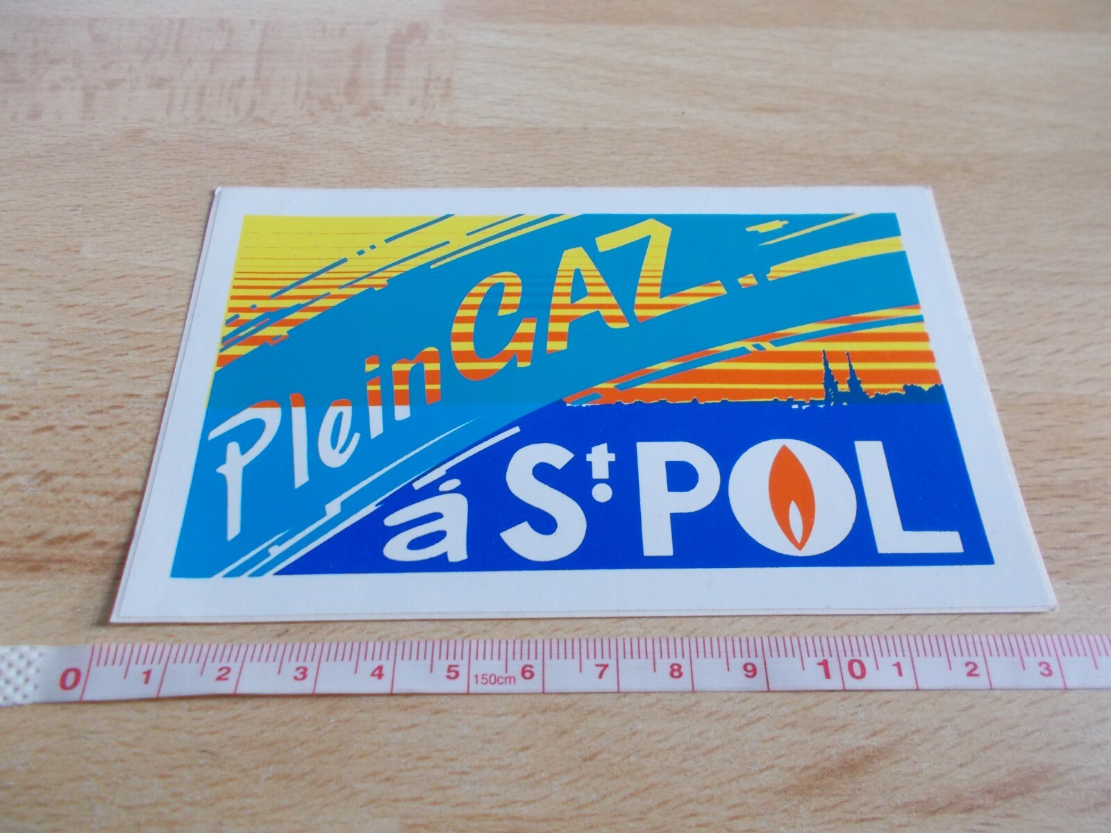 Sticker Plein Gas With St Pol | eBay