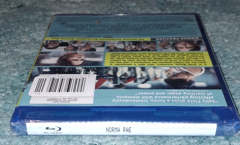 Norma Rae Blu-Ray NEW SEALED Sally Field Beau Bridges | eBay