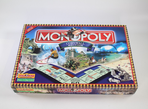 Vintage Monopoly Cornwall Edition 2001 Board Game Complete | eBay UK