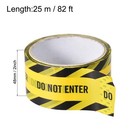 Caution Warning Tape DO NOT ENTER Marking, 82 Ft x 2 Inch(LxW),Yellow ...