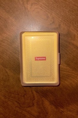 Supreme Gold Foil Playing Cards FW13 with Case Never Used Rare Complete ...