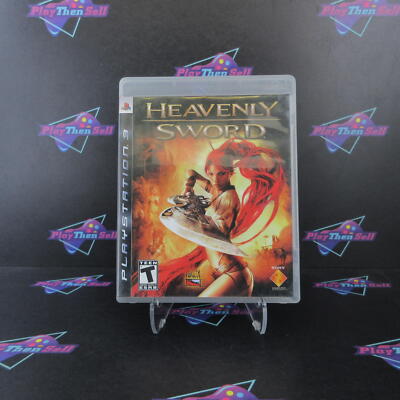 Heavenly Sword PS3 PlayStation 3 GH Disc AD Complete CIB - (See Pics ...