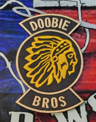 EMBROIDERED DOOBIE BROTHERS CHIEF HEAD PATCH (Please Read Ad) | eBay