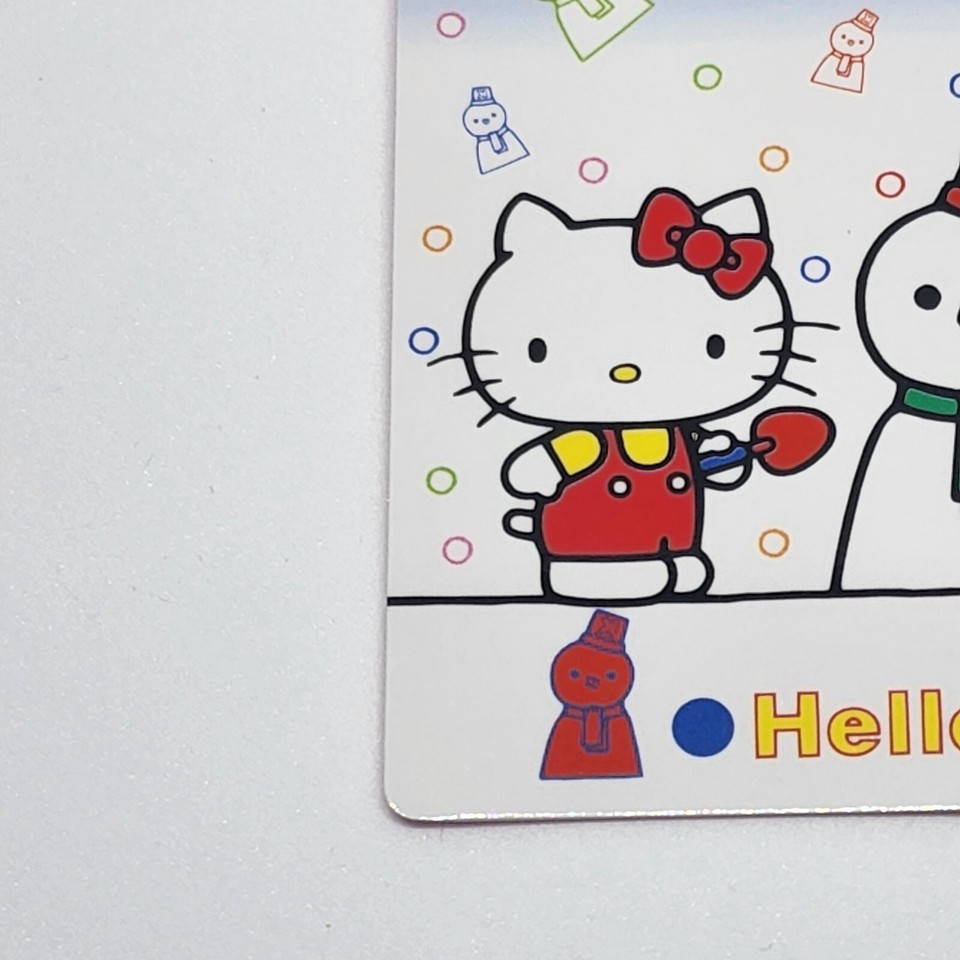 Hello Kitty Collector Card 1999 strawberry newspaper Sanrio Very Rare ...